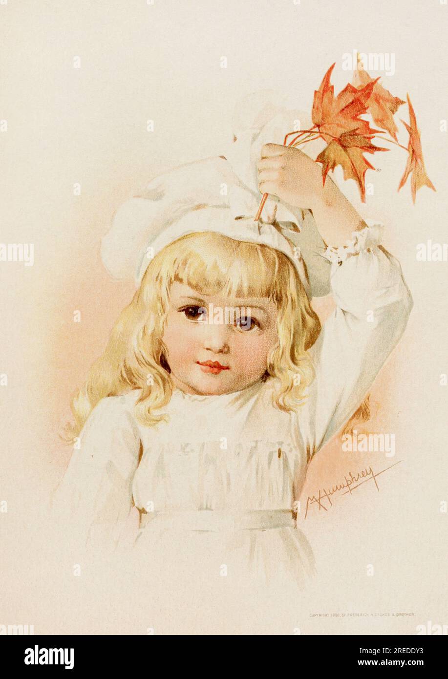 Victorian girl in soft pastel hues, a timeless portrayal of innocence ...