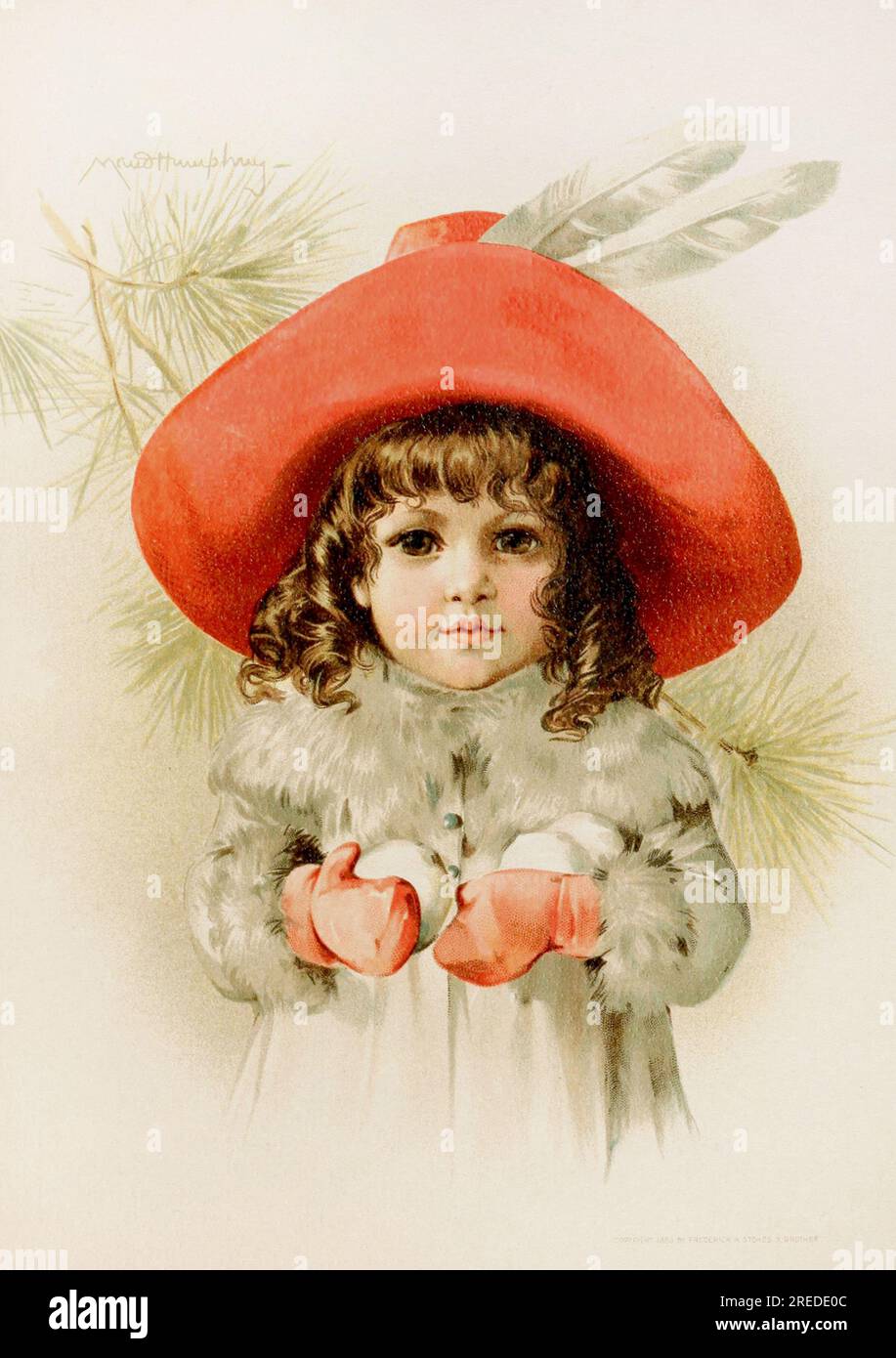 Victorian girl in soft pastel hues, a timeless portrayal of innocence ...