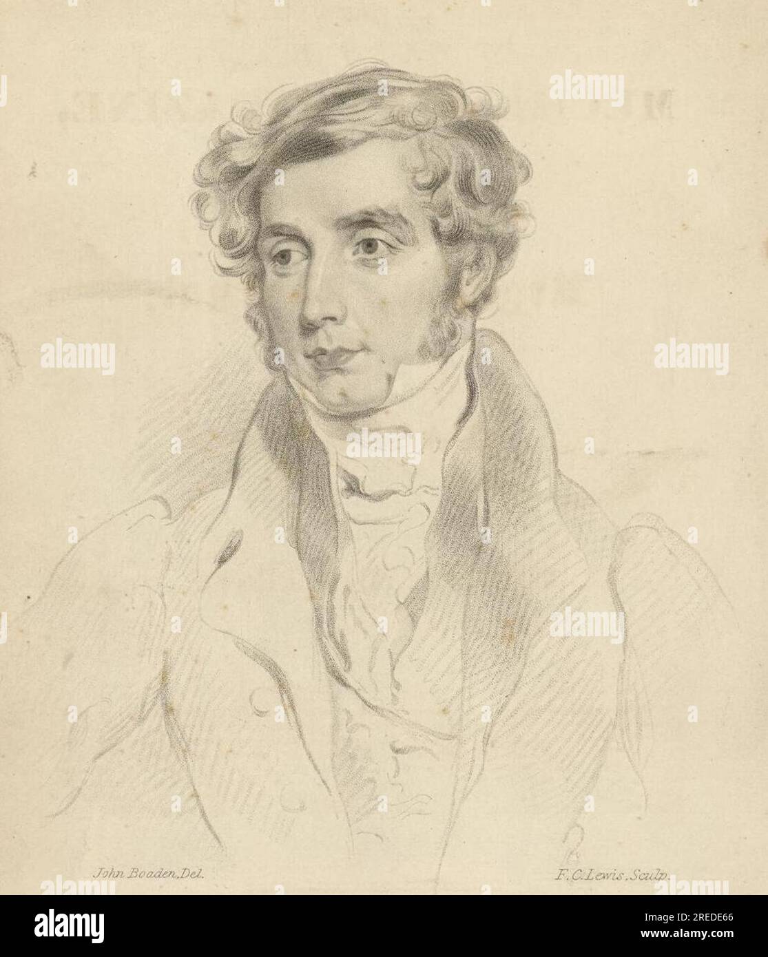 John Braithwaite Esqr 1830 by Frederick Christian Lewis Stock Photo - Alamy