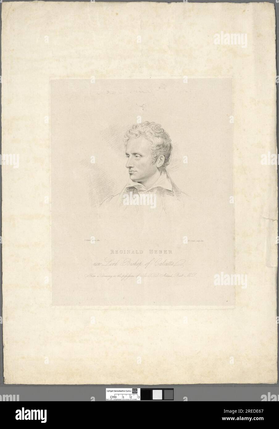 Reginald Heber, now Lord Bishop of Calcutta 1823 by Frederick Christian ...