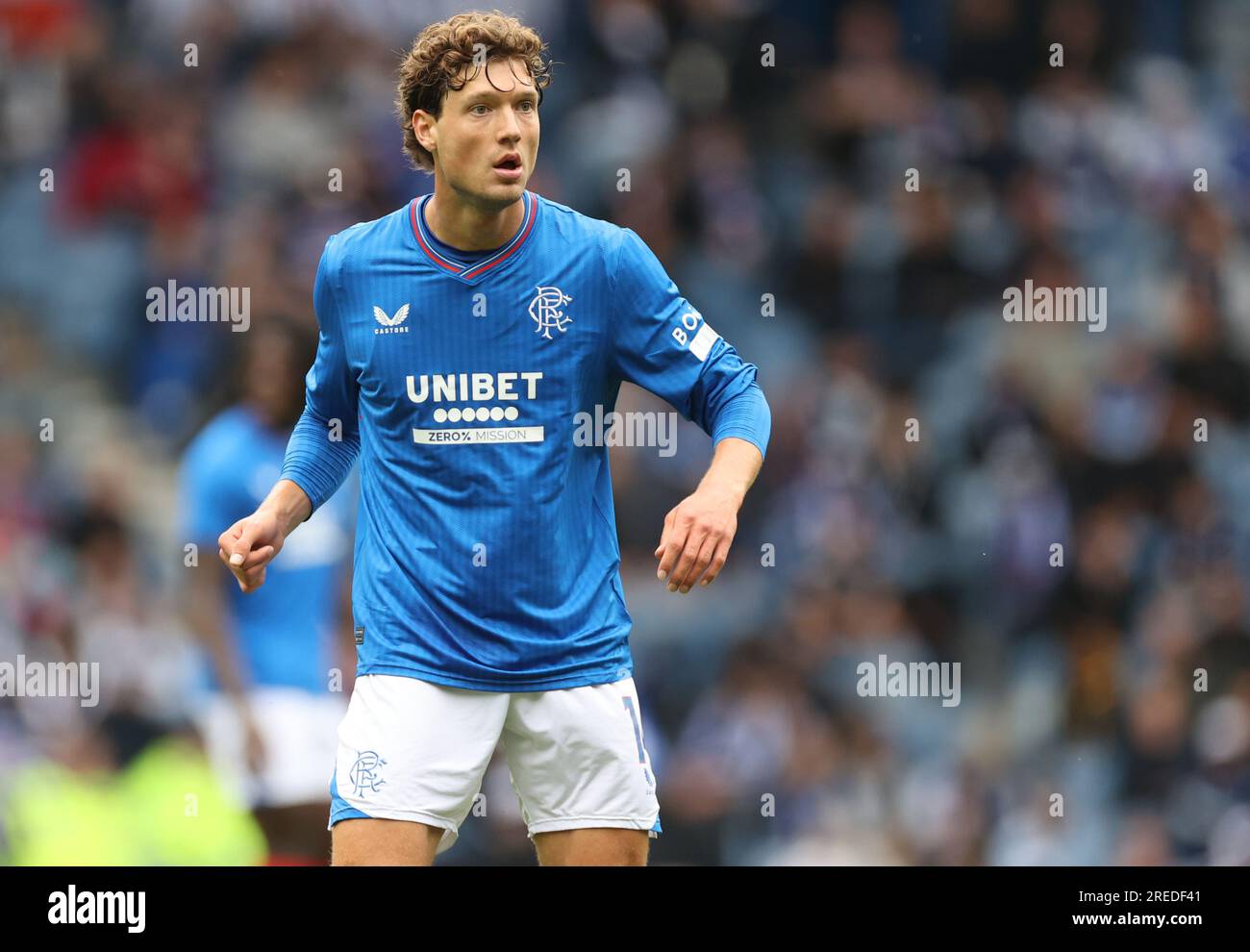 Rangers Sam Lammers during the pre-season friendly match at the Ibrox ...
