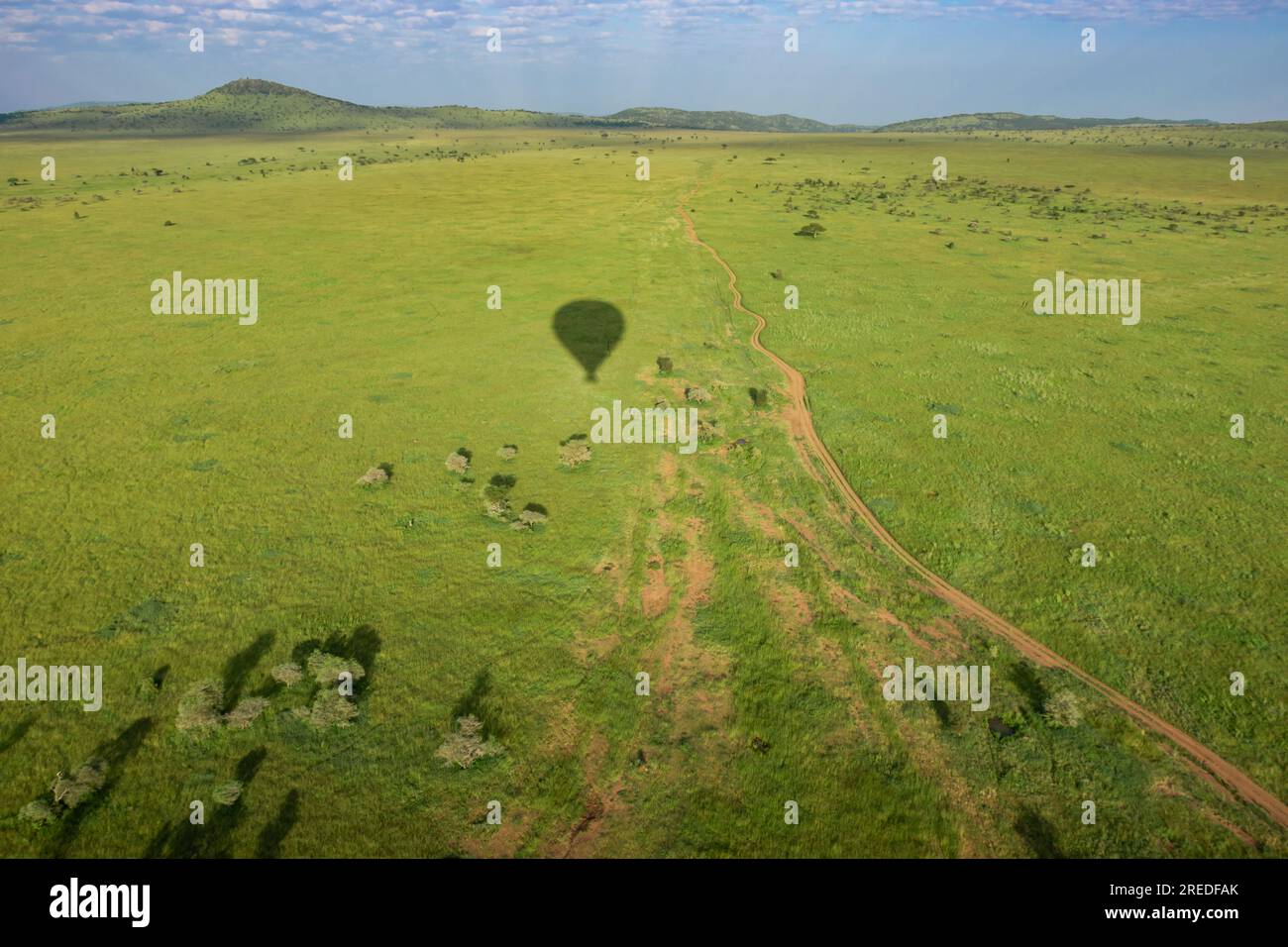 African Safari Landscape Stock Photo - Alamy