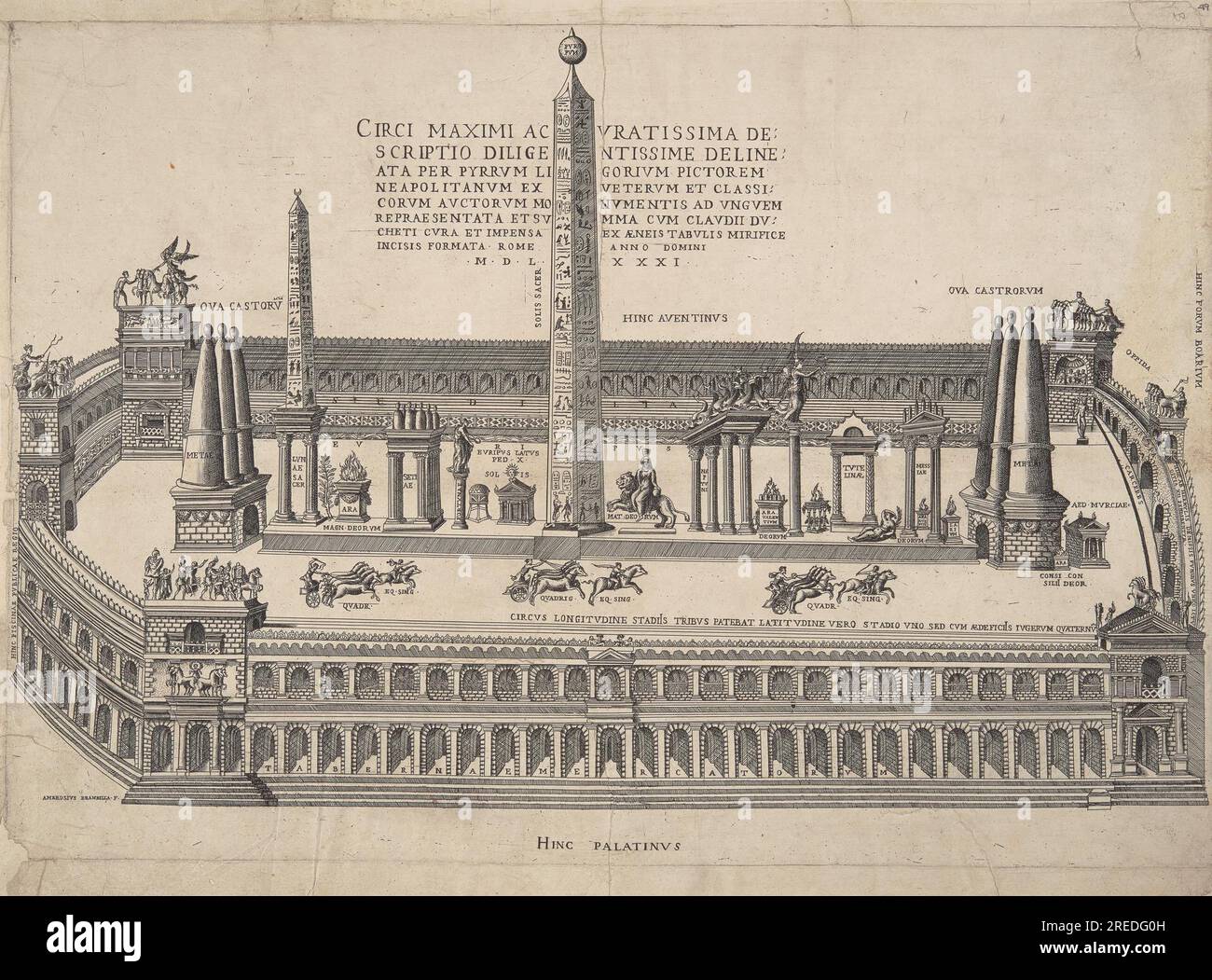 Circi Maximi Accuratissima Descriptio between 1546 and 1590 by Antonio ...
