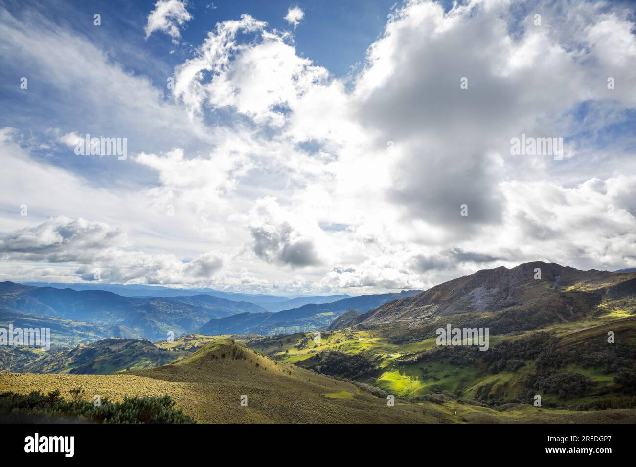 Beautiful high mountains in Colombia * Stock Photo - Alamy
