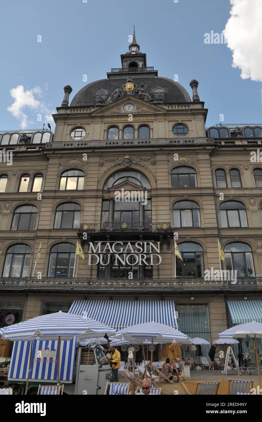 27 July 2023/Magasin department store view from kongens nytorv danish ...