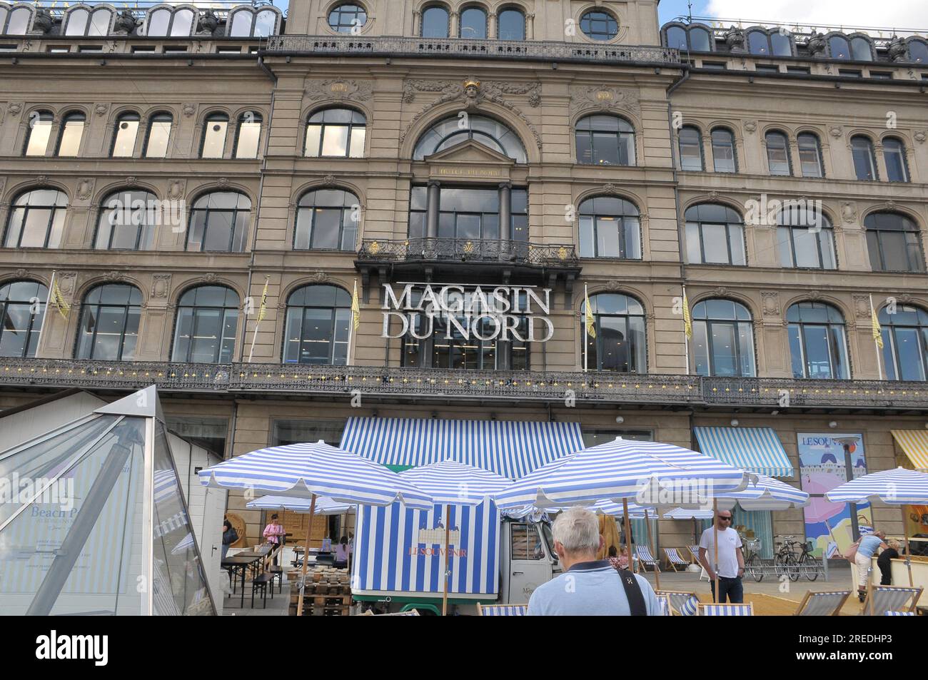 27 July 2023/Magasin department store view from kongens nytorv danish ...
