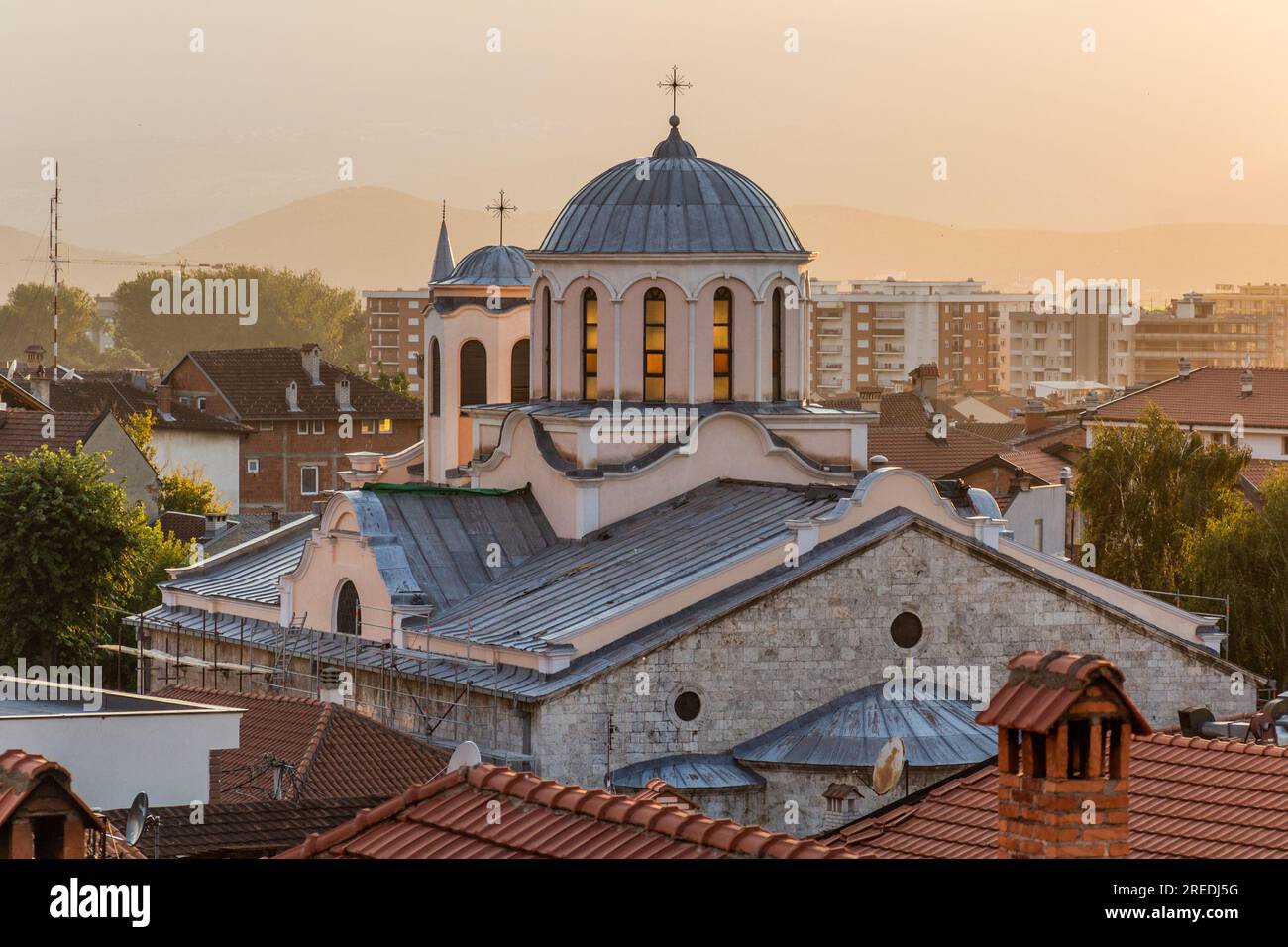 Serbian Orthodox Church of St. George in Prizren, Kosovo Stock Photo ...