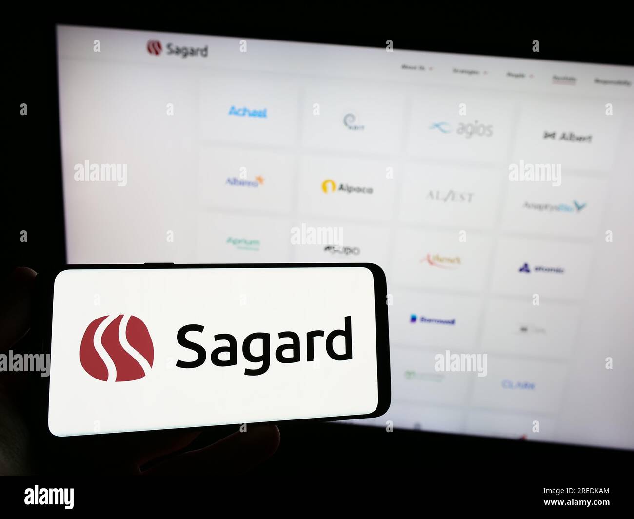 Sagard logo hi-res stock photography and images - Alamy