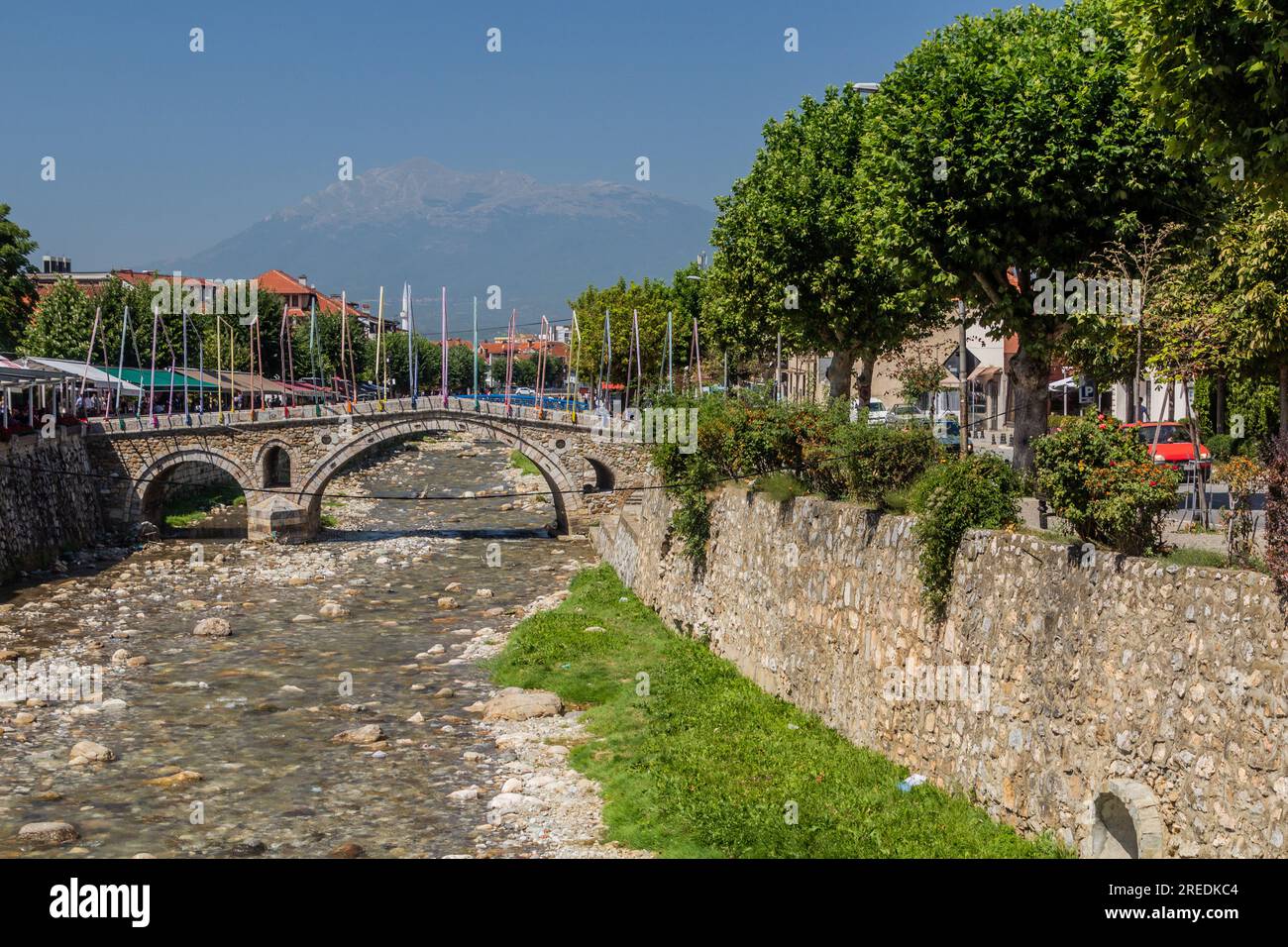 Stone bridge in old town in Prizren, Kosovo Stock Photo - Alamy