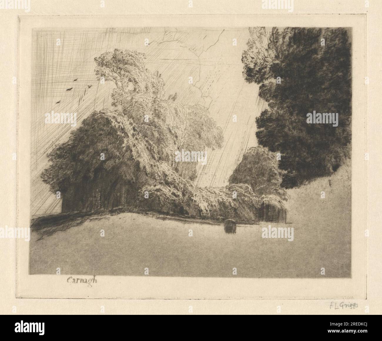 Carnagh 1915 by F. L. Griggs Stock Photo - Alamy