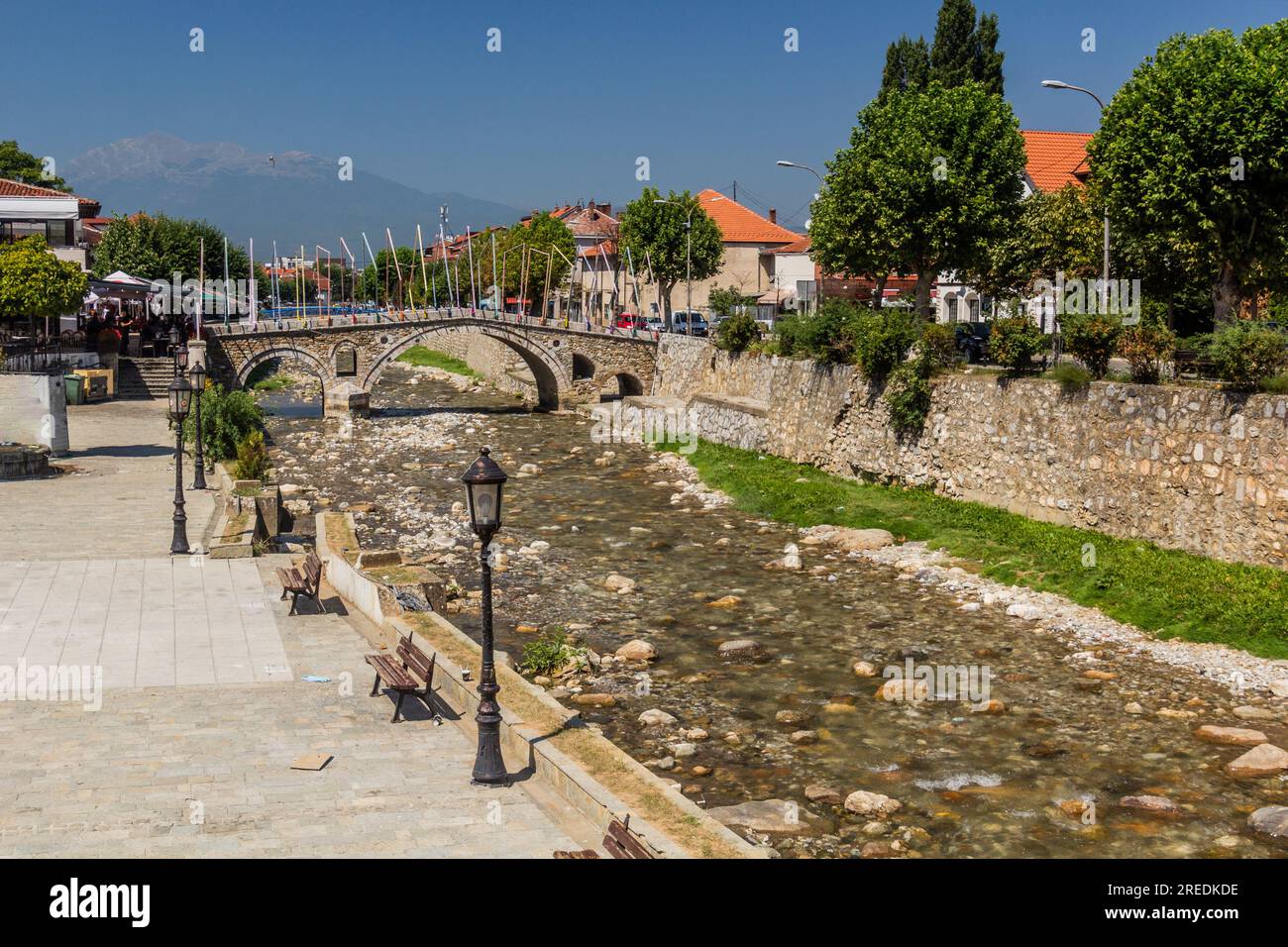 Stone bridge in old town in Prizren, Kosovo Stock Photo - Alamy
