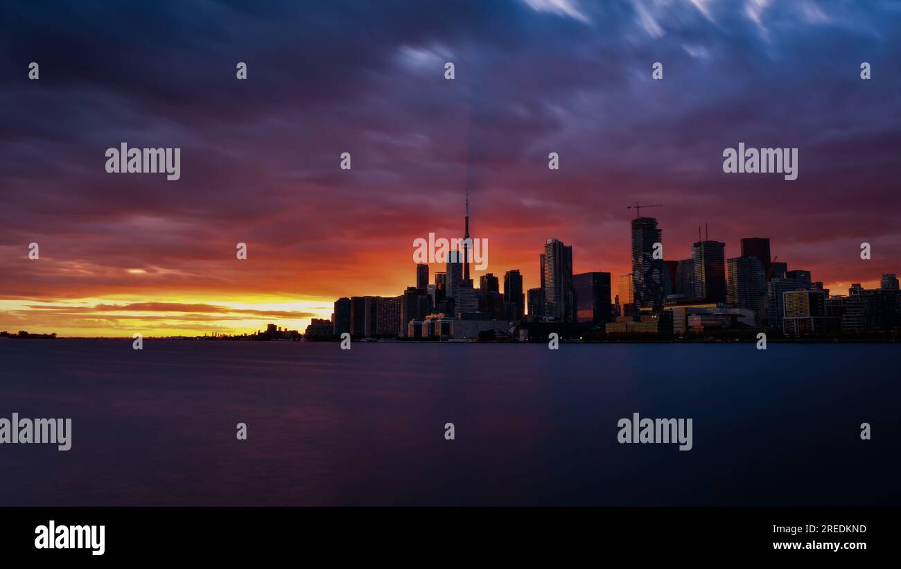 Toronto Skyline, Ontario, Canada, Cityscape Stock Photo - Alamy