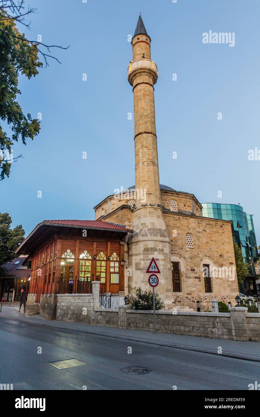 Jashar Pasha Mosque in Pristina, Kosovo Stock Photo - Alamy