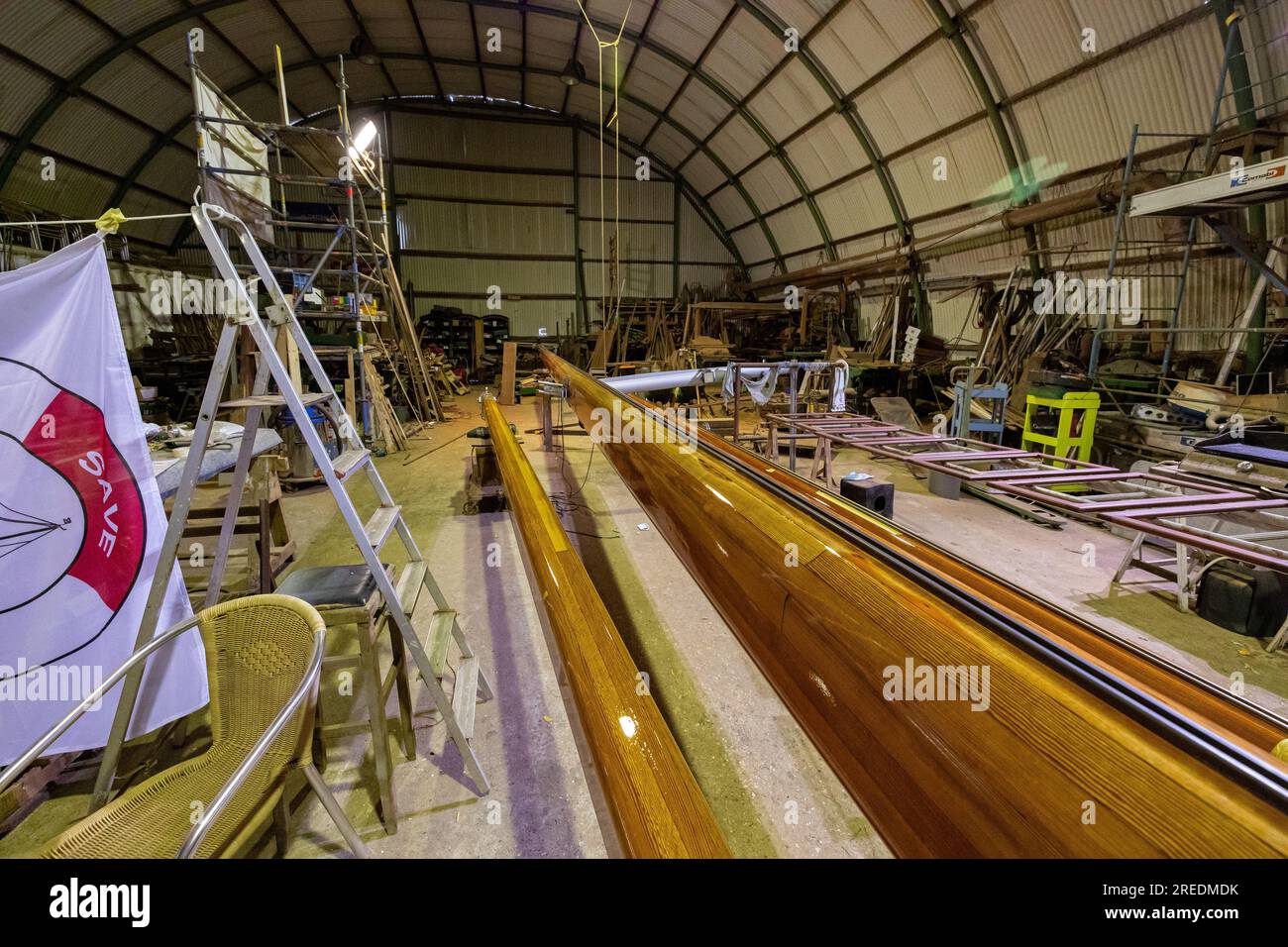 Illustration picture shows the Visit of Governor Decaluwe to the Askoy ...