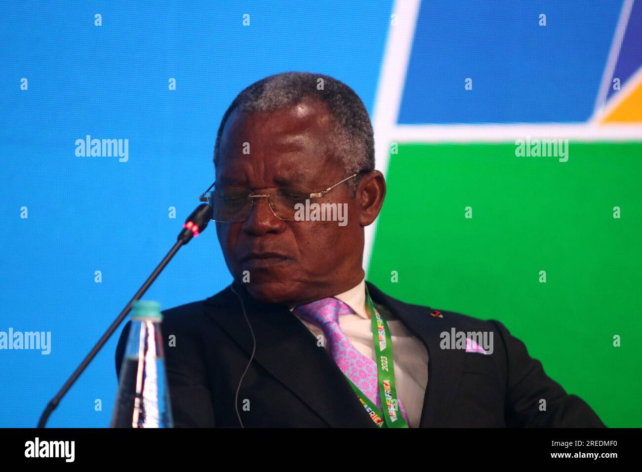 Jean-Dominique Okemba, Secretary General of the National Security ...