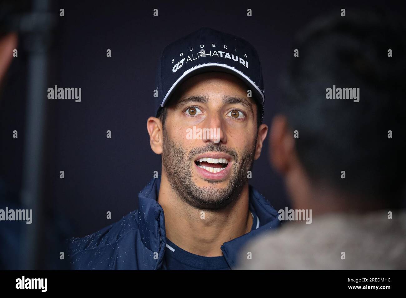 #03 Daniel Ricciardo, (AUS)Alpha Tauri, Honda during the Belgian GP ...