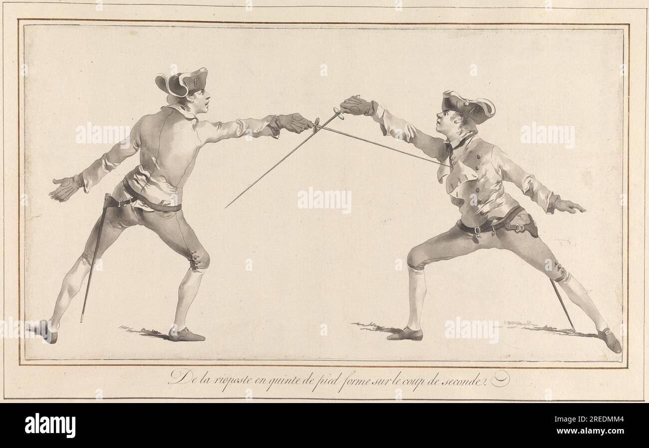 De la Risposte en Quinte de Pied forme sur le Coup de Seconde 1763 by ...