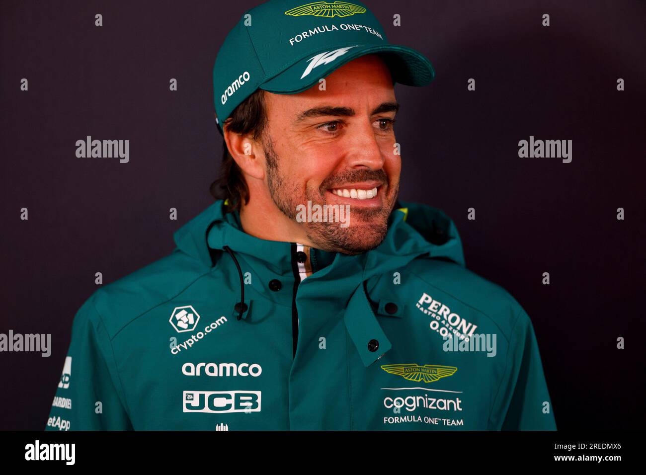 Spa-Francorchamps, Belgium. 27th July, 2023. #14 Fernando Alonso (ESP, Aston Martin Aramco ...