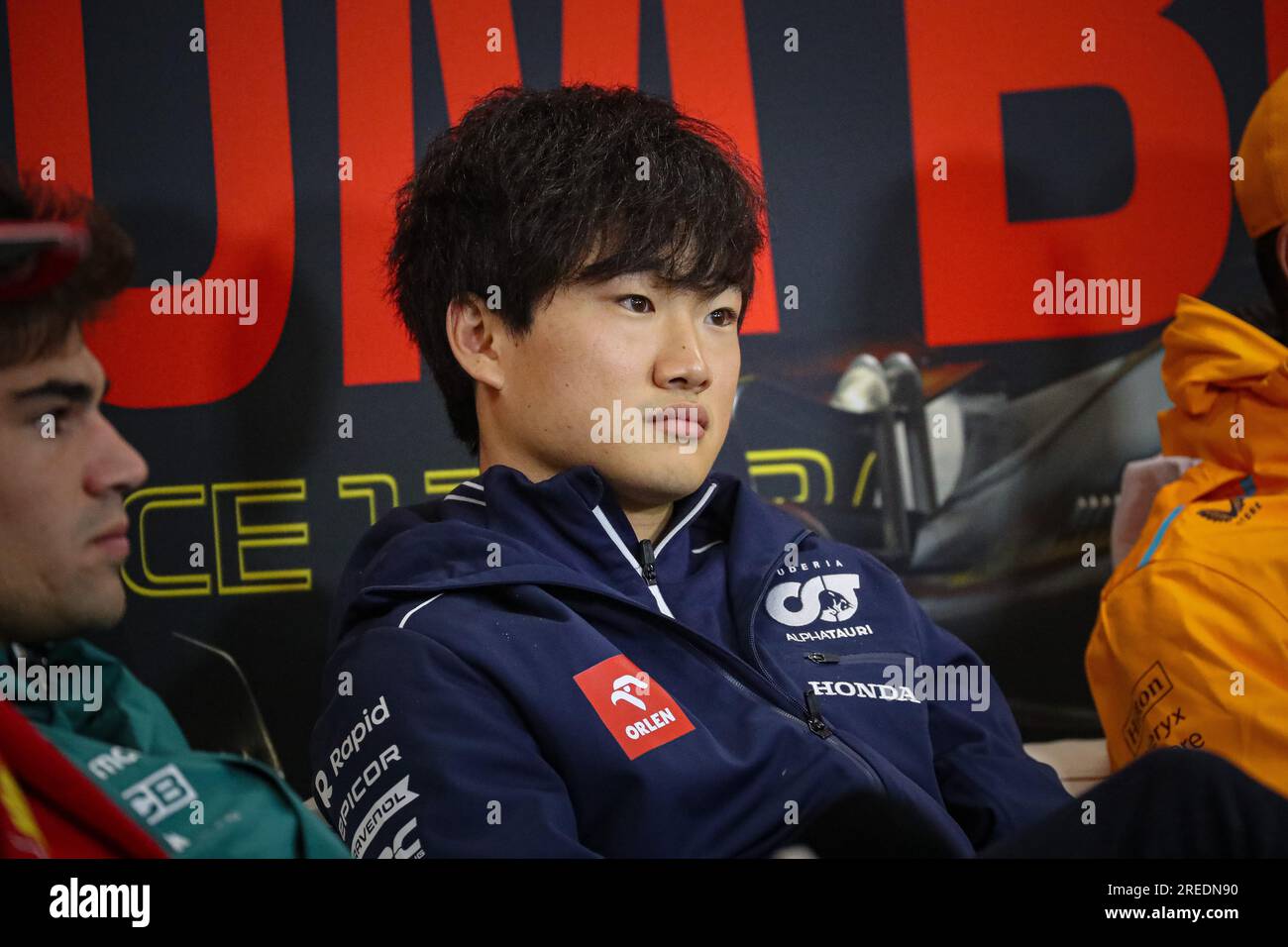 #22 Yuki Tsunoda, (JAP) Alpha Tauri, Honda during the Belgian GP, Spa ...