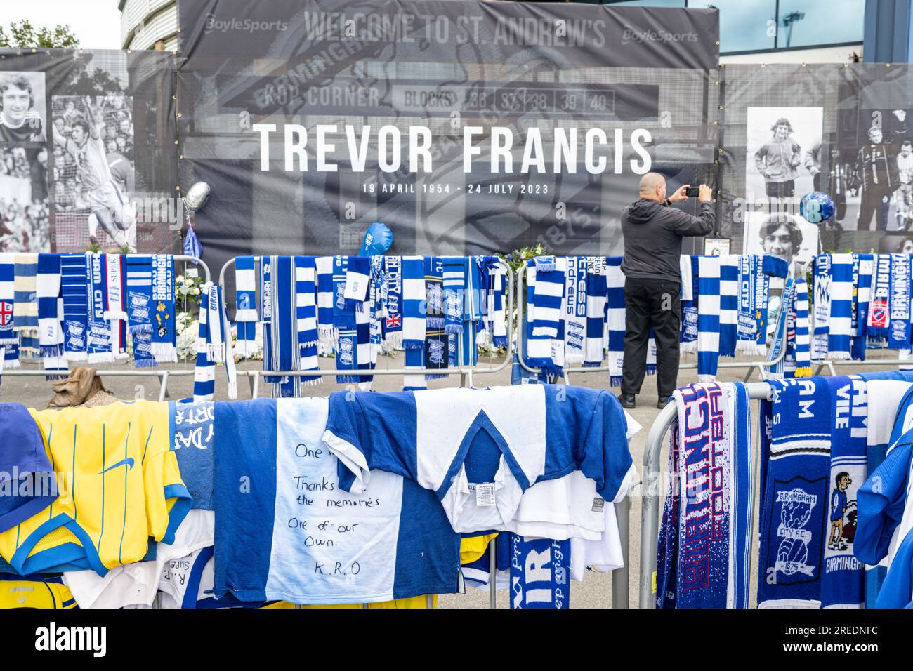 27th July 2023: Birmingham City FC, St Andrews stadium, Midlands ...