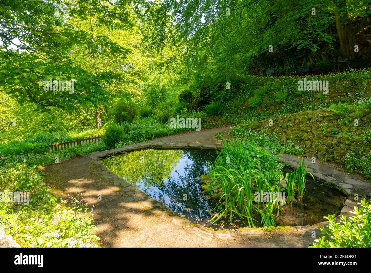 St Anns well in the hills above Great Malvern Stock Photo - Alamy