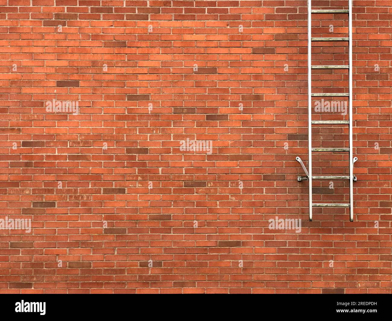 House with metal fire escape stairs ladders hi-res stock photography ...