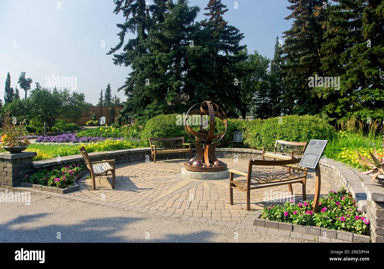 Dorothy Harvie Gardens Calgary Zoo Alberta Stock Photo - Alamy
