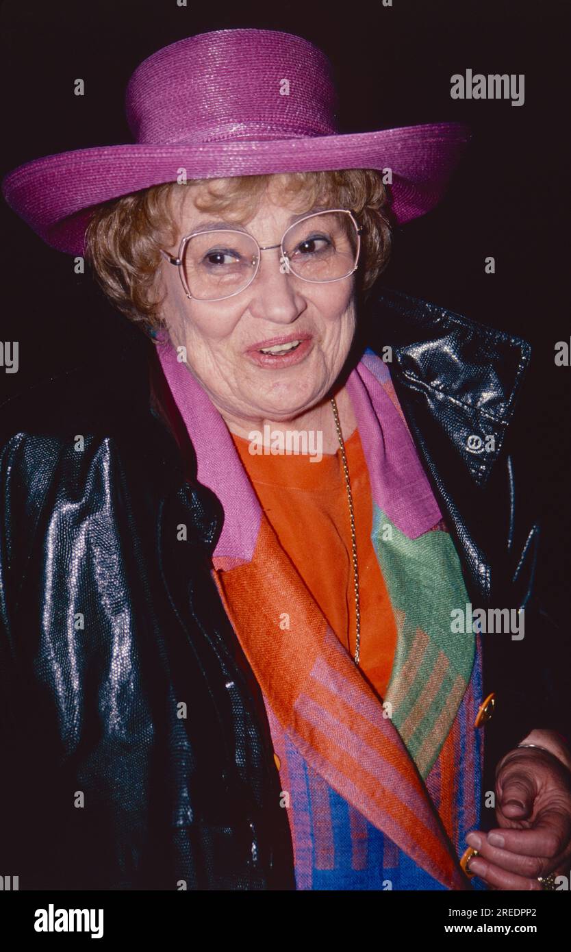 Bella Abzug attends Barbra Streisand's 51st birthday party at Liza ...