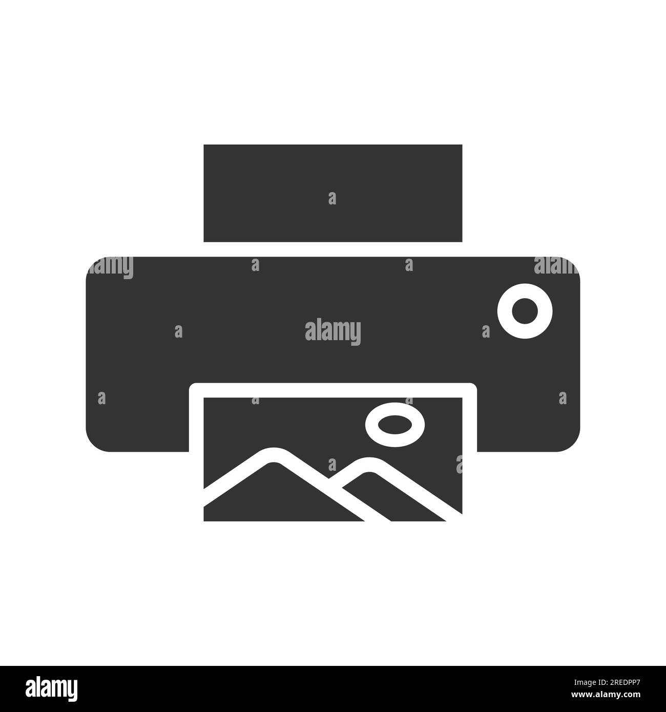 Inkjet printer and photography Stock Vector Images - Alamy