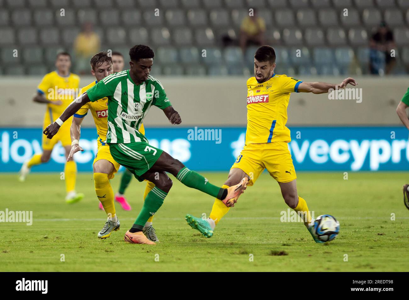 Champions League Qualification Round 2 between Aris Limassol and Bate ...