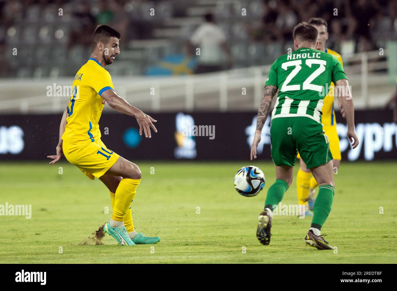 Champions League Qualification Round 2 between Aris Limassol and Bate ...