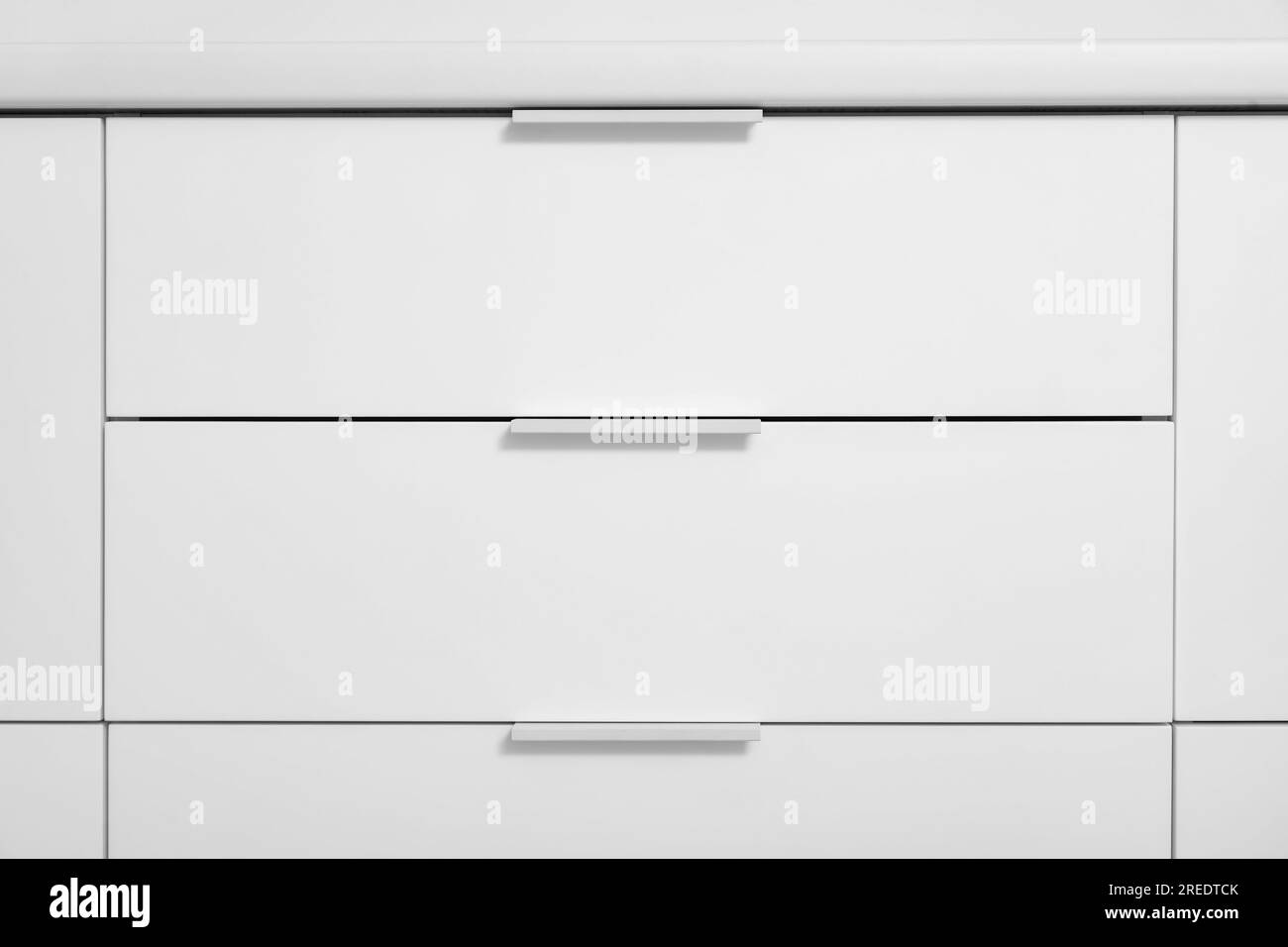 Chest of drawers in room Black and White Stock Photos & Images - Alamy