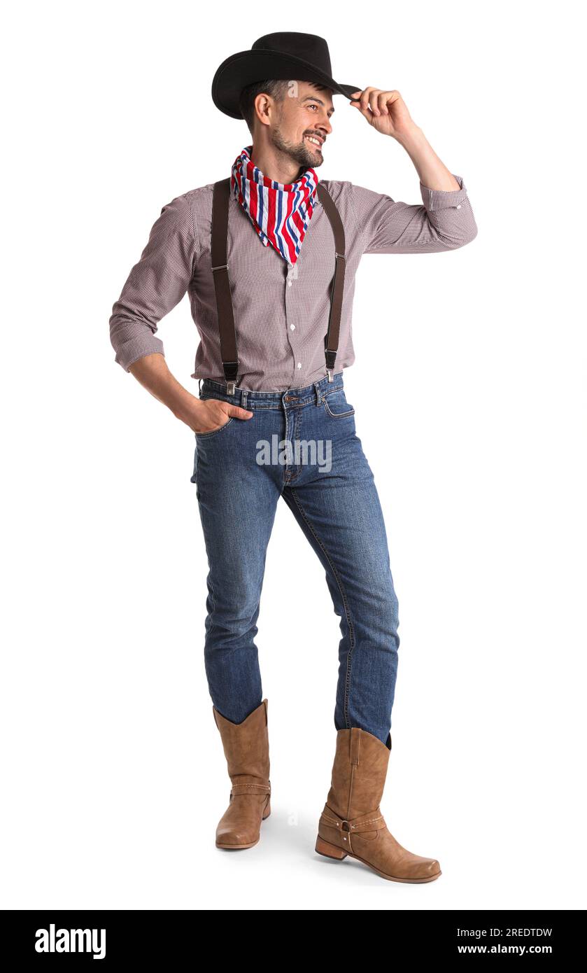 Handsome rancher Cut Out Stock Images & Pictures - Alamy