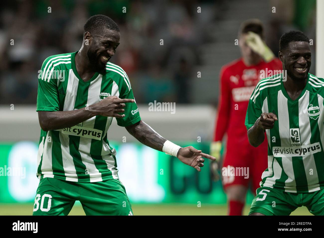 Champions League Qualification Round 2 between Aris Limassol and Bate ...
