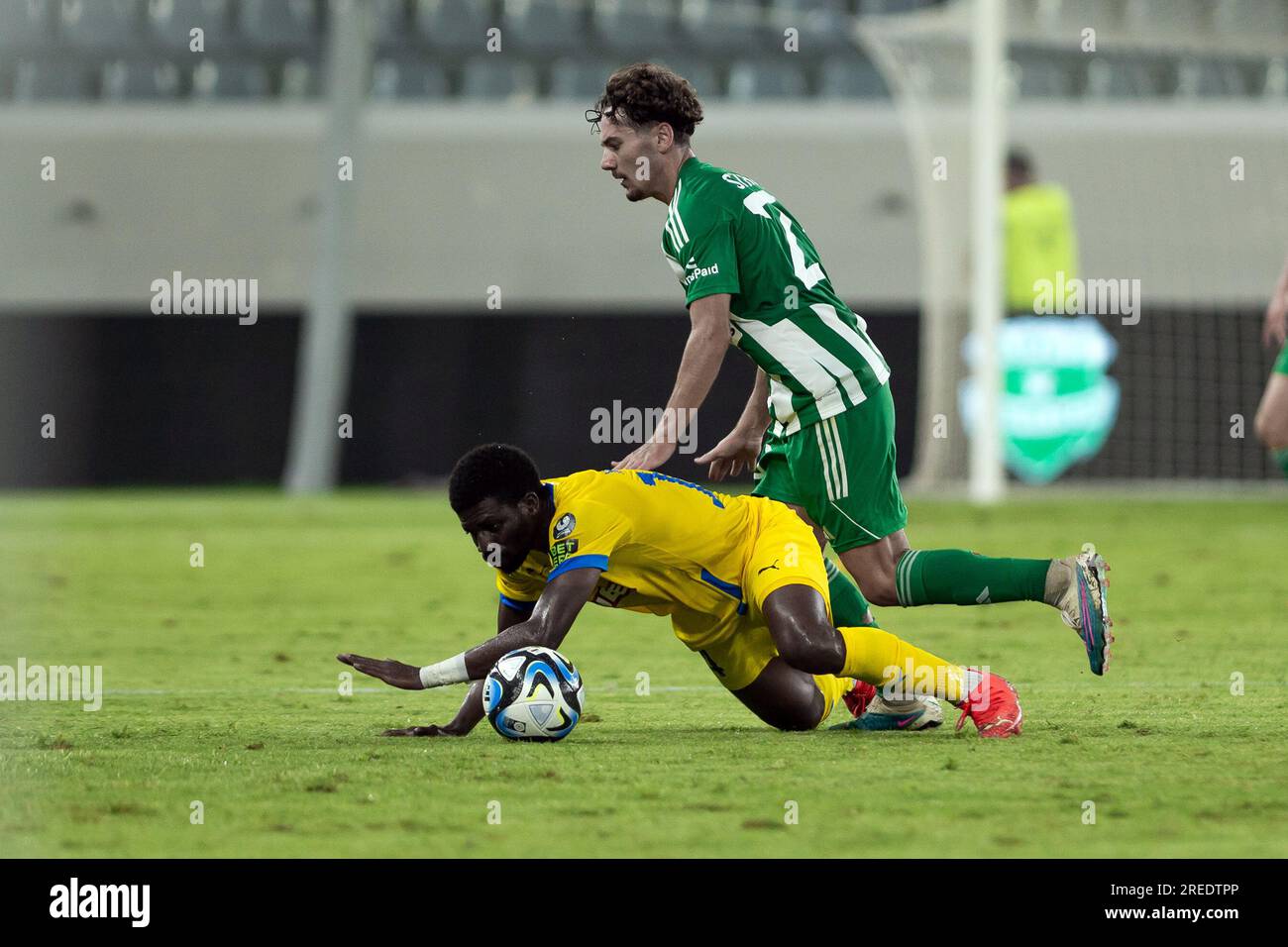 Champions League Qualification Round 2 between Aris Limassol and Bate ...