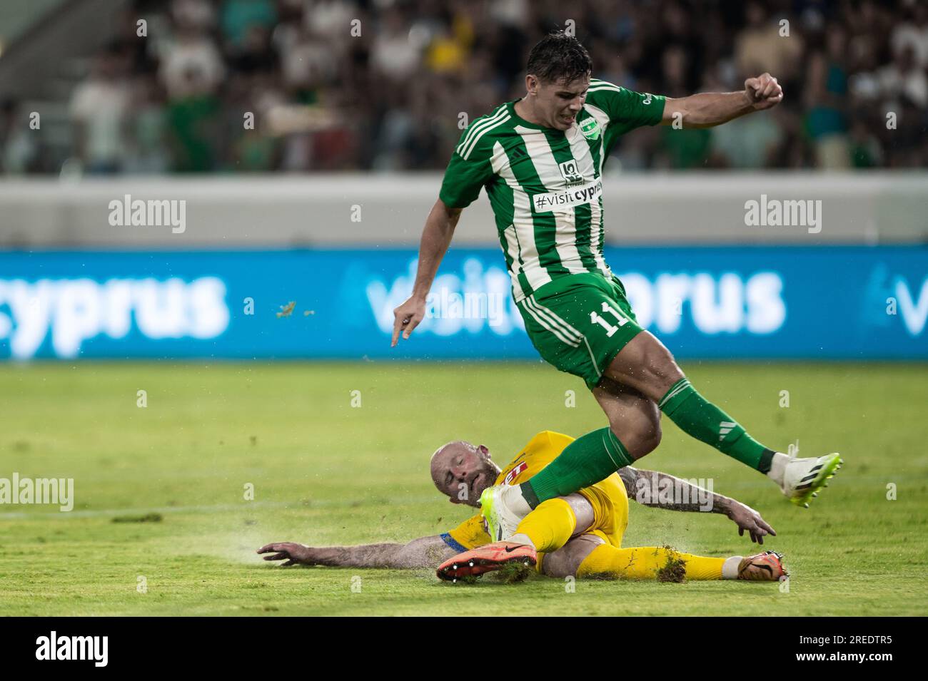 Champions League Qualification Round 2 between Aris Limassol and Bate ...
