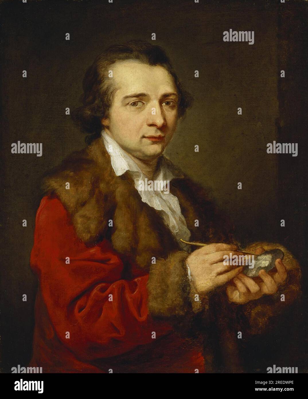 Portrait of Karl Leberecht (?) 1785 by Angelica Kauffmann Stock Photo ...