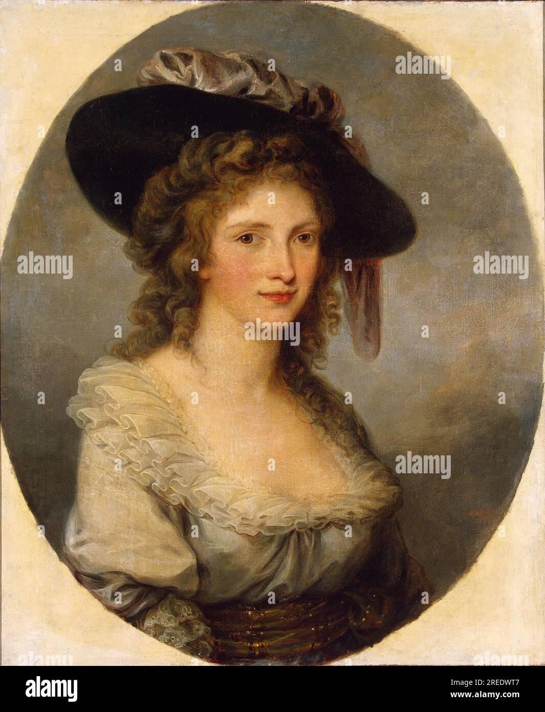 Self-Portrait between 1780 and 1785 by Angelica Kauffmann Stock Photo ...
