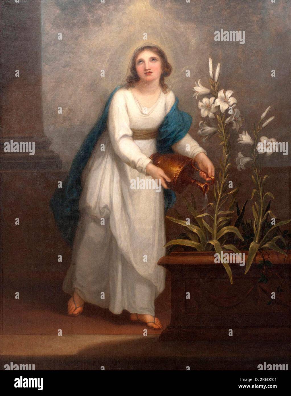 Allégorie chrétienne 1798 by Angelica Kauffmann Stock Photo - Alamy