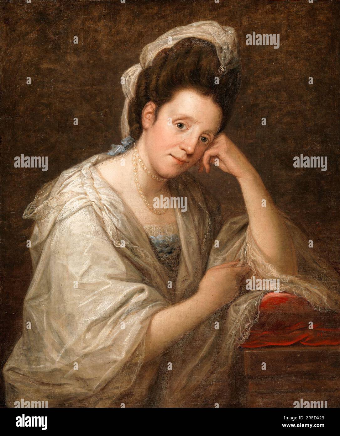 Portrait of Mrs Helen (Dorothea Daniel) (d.1806) by Angelica Kauffmann ...