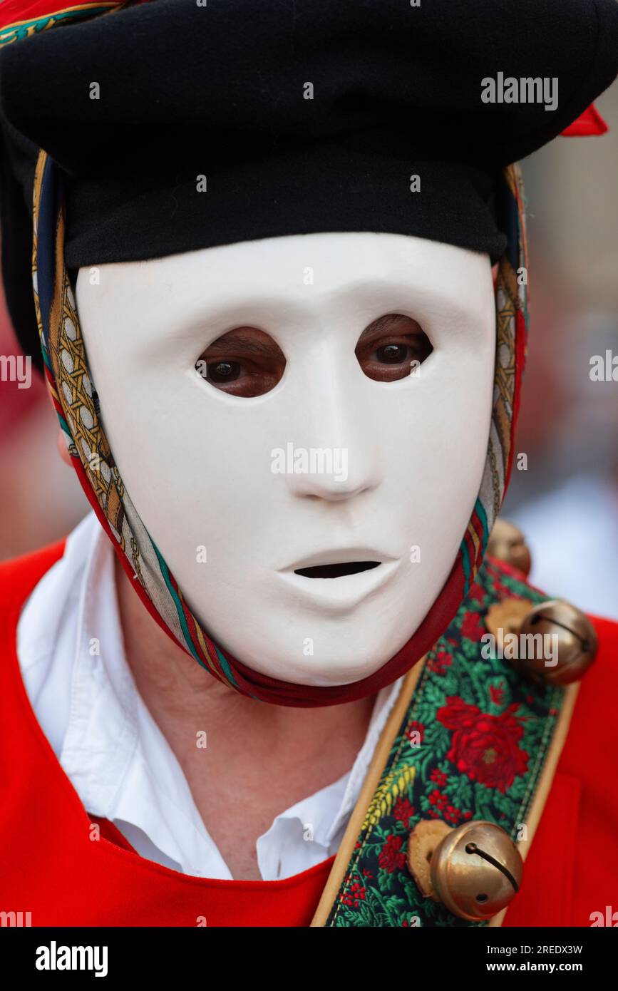 Italy, Sardinia, Mamoiada, Issohadores Carnival Masks Stock Photo - Alamy