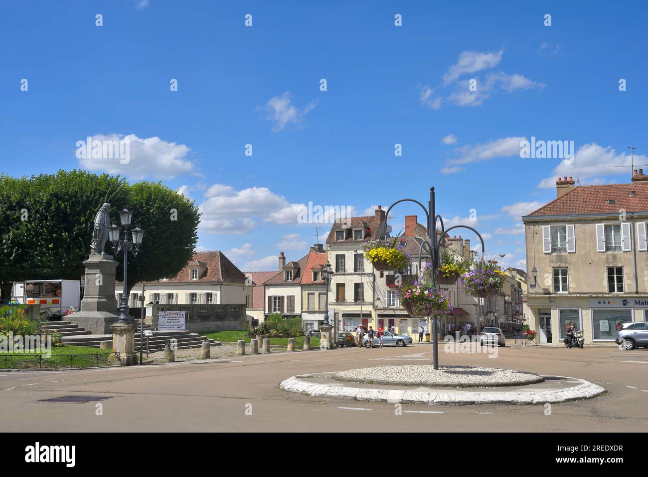The medieval town of Avallon, FR Stock Photo - Alamy