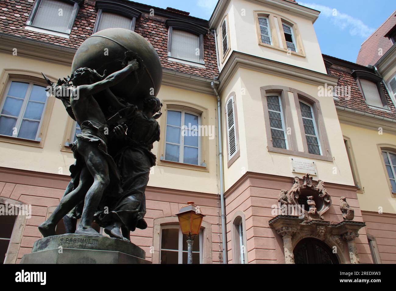 house (bartholdi museum) in colmar in alsace (france Stock Photo - Alamy