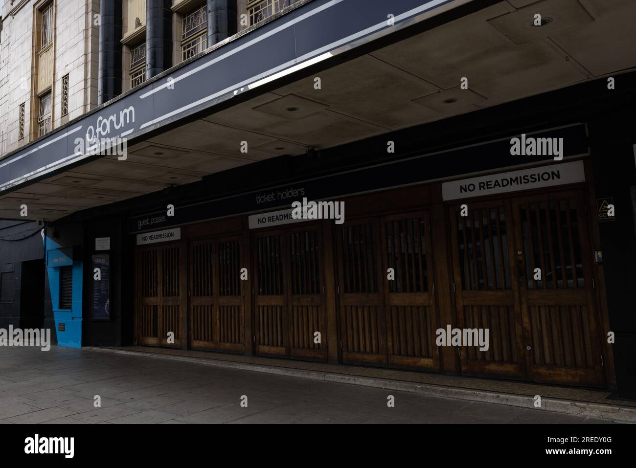 O2 Forum Kentish Town, built in 1934 as an Art Deco cinema, 2,300 ...