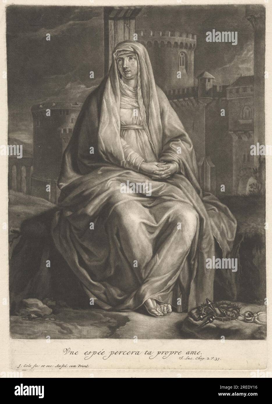 Une espée percera ta propre ame by Jacob Gole Stock Photo - Alamy