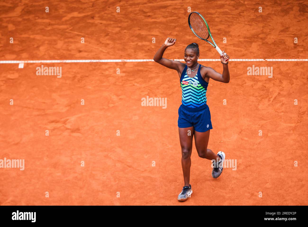 Hamburg, Germany. 27th July, 2023. Tennis player Noma Noha Akugue from ...