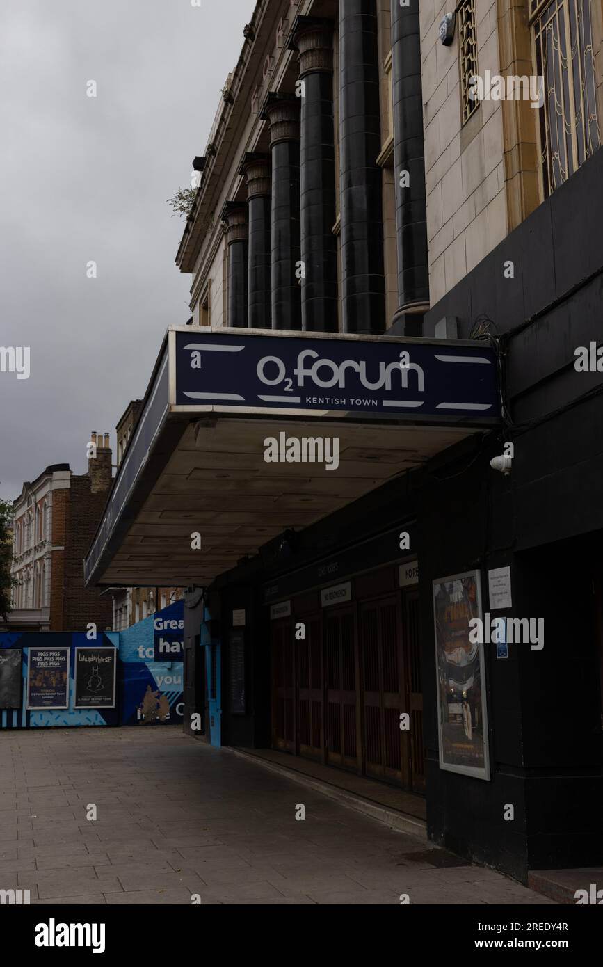 O2 Forum Kentish Town, built in 1934 as an Art Deco cinema, 2,300 ...