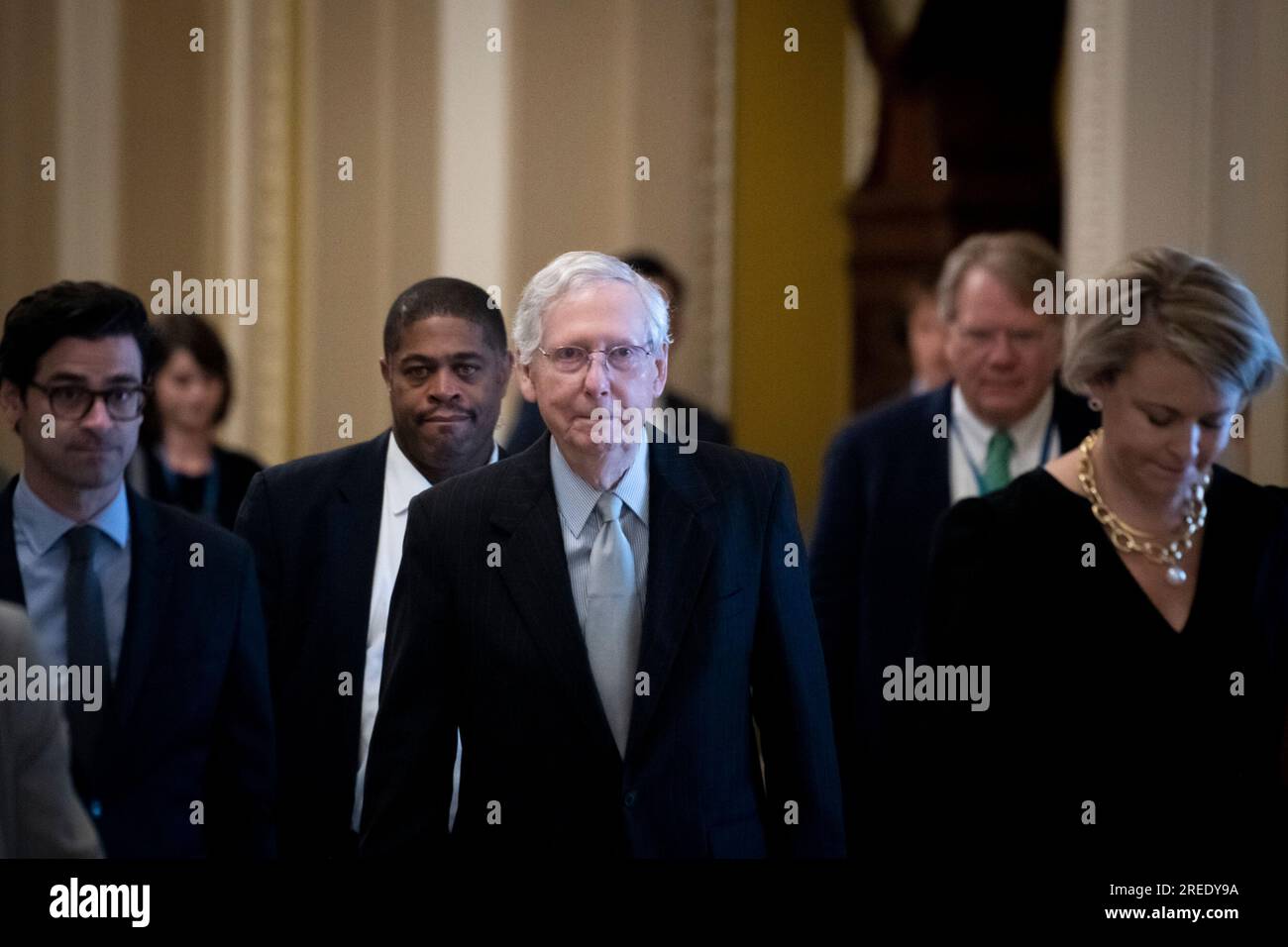 Mitch mcconnell giorgia meloni hi-res stock photography and images - Alamy
