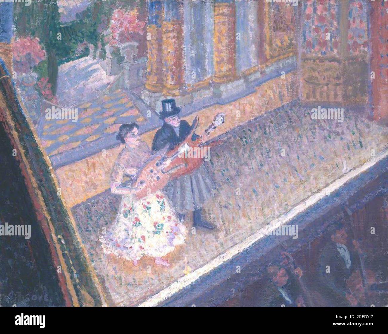 Inez and Taki 1910 by Spencer Gore Stock Photo - Alamy