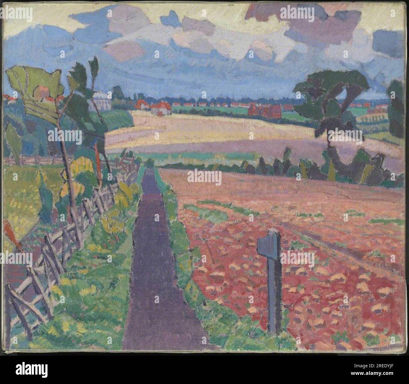 The Cinder Path 1912 by Spencer Gore Stock Photo - Alamy